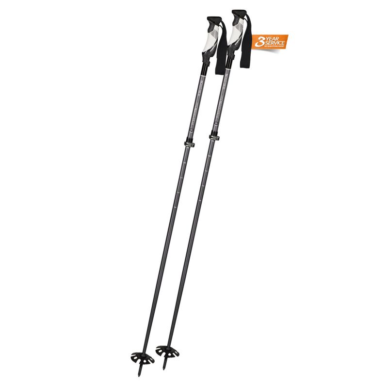 Komperdell ski poles alpine skiing freeride children's ski poles carbon ...