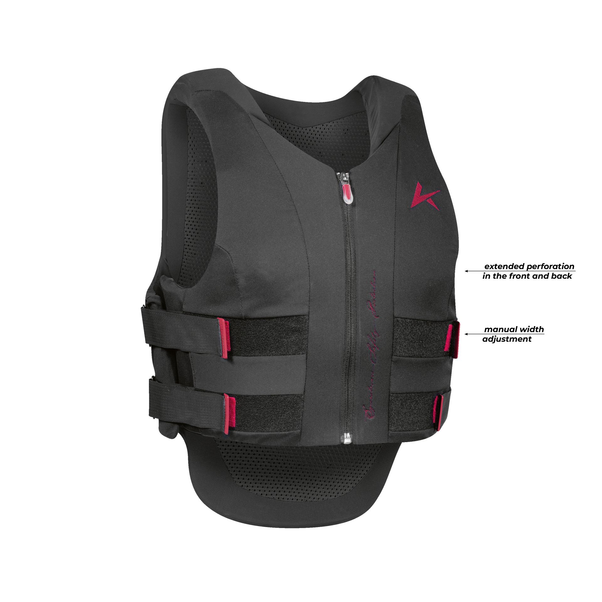 Safety Vest Ultra Vario junior | 2-black | 128 | K6690-2-128