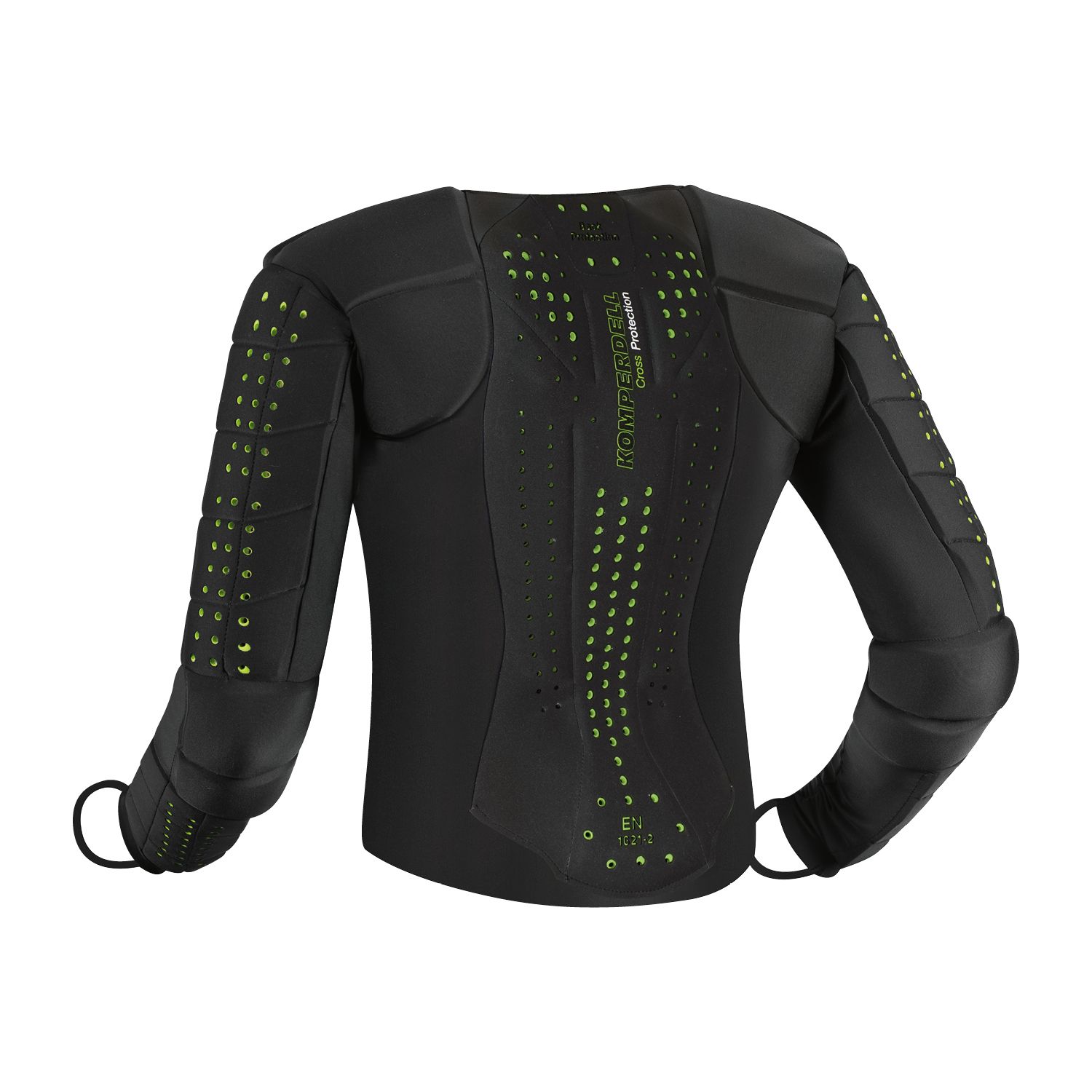 Full Protector Slalom Shirt Long Adult | 208-schwarz-grün | M | K6301-208-M